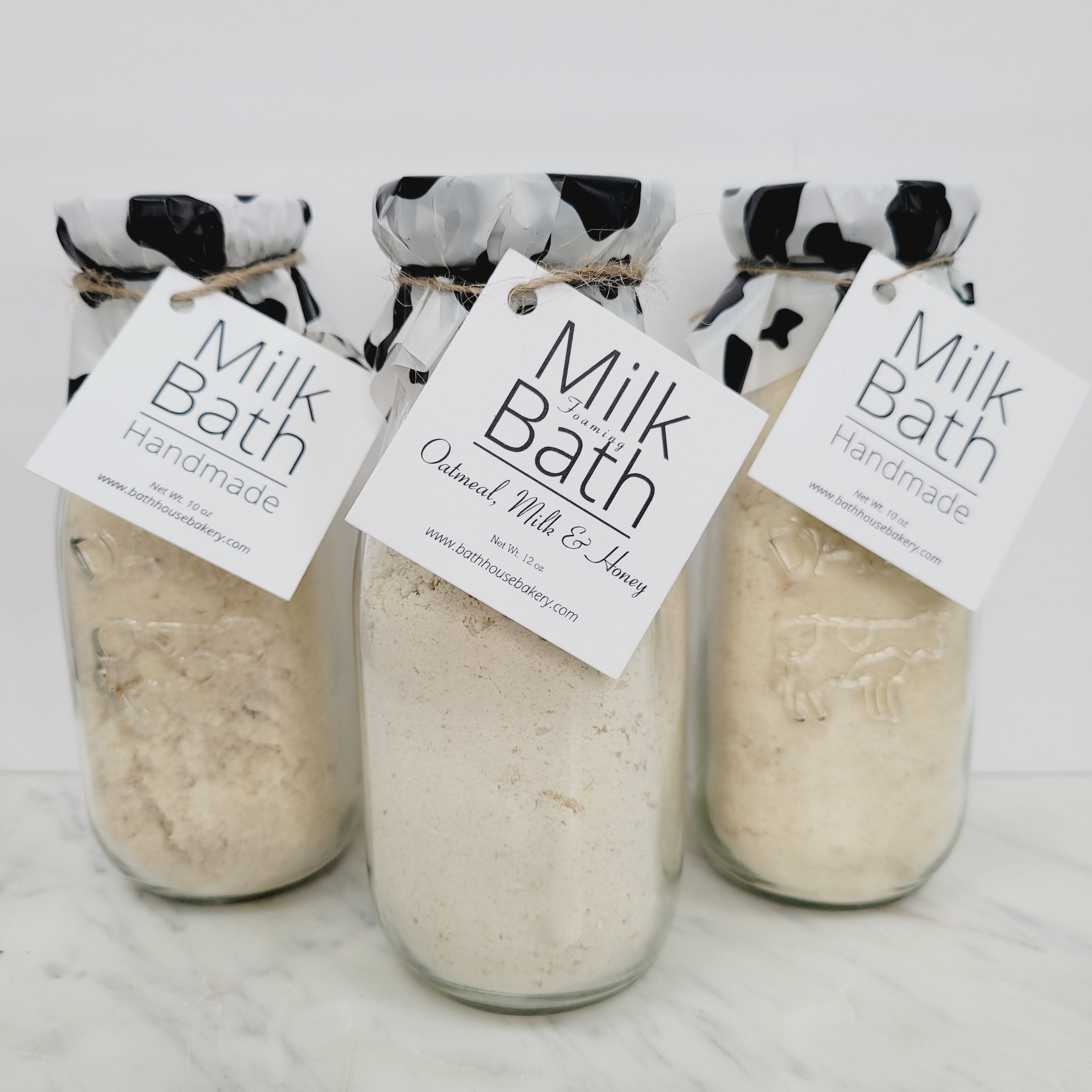 MILK BATH BATH SOAK (10 OZ GLASS BOTTLE) – BATHHOUSE BAKERY